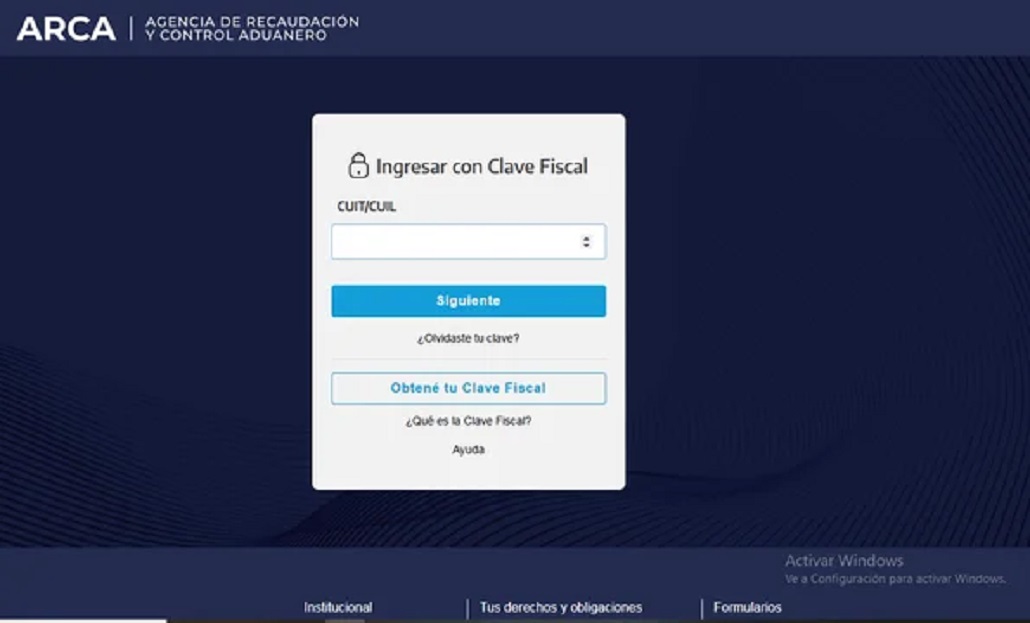 ARCA: la ex AFIP puso en funcionamiento su nueva portada en la página web